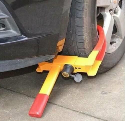 Heavy Duty Wheel Clamp For Car/Anti-theft Safety Lock With Keys/Lock ...