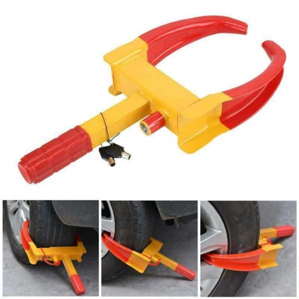 Heavy Duty Wheel Clamp For Car/Anti-theft Safety Lock With Keys/Lock ...